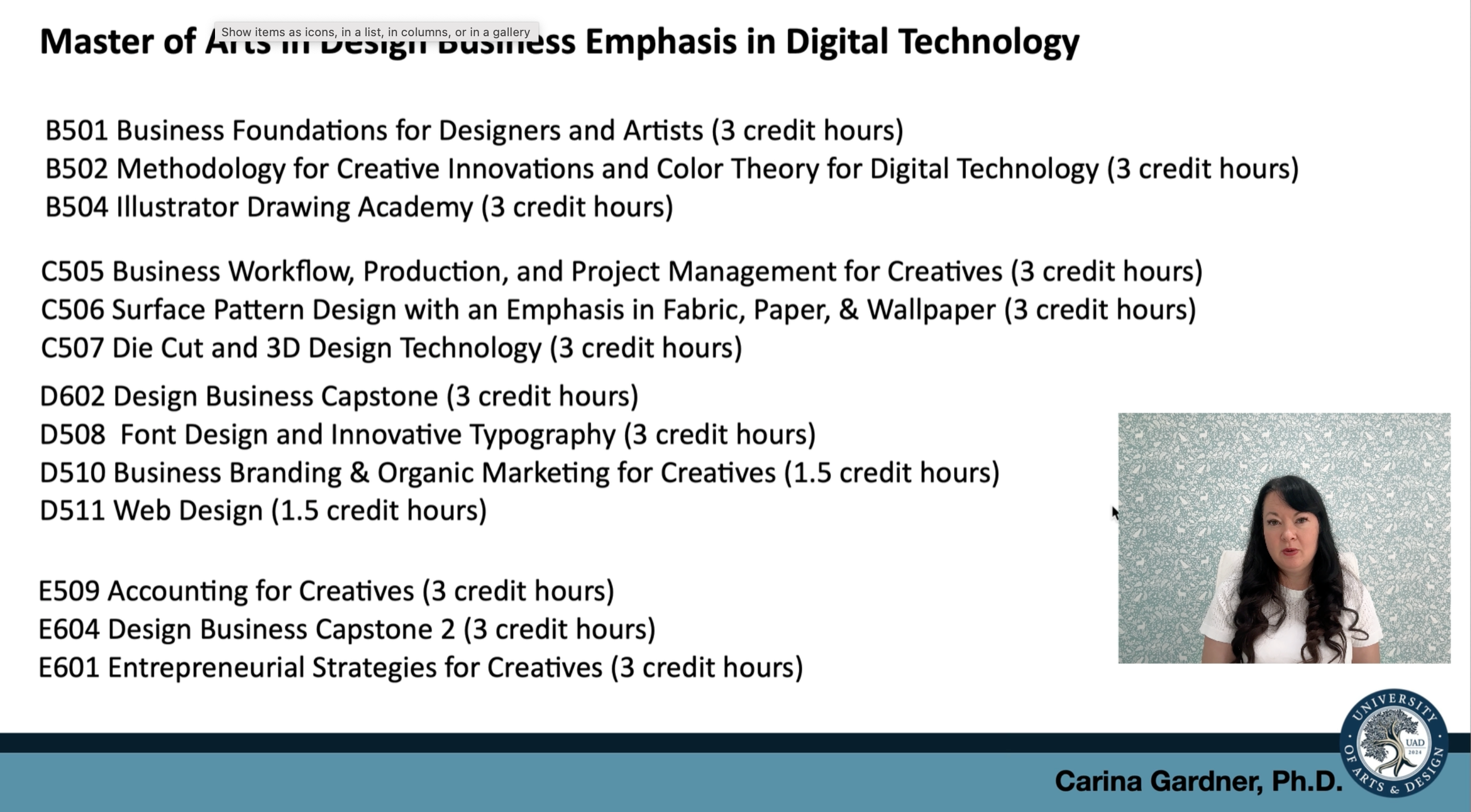 Design Your Future Workshop Series – University of Arts & Design